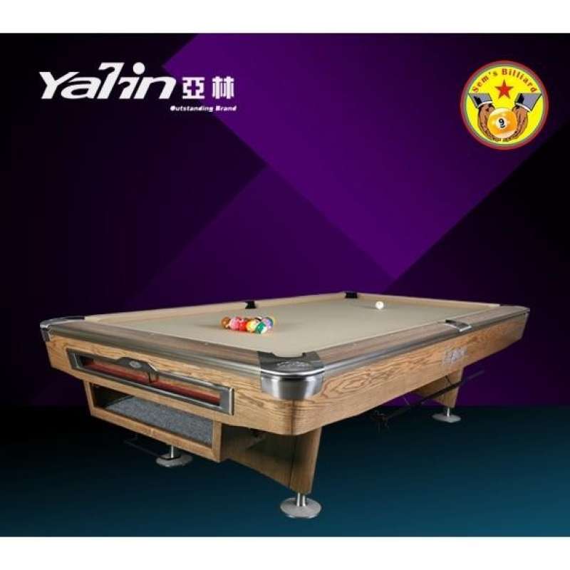 Jual Meja Billiard 9 Ft Yalin Gold Crown V - Meja Billiyar Di Seller ...