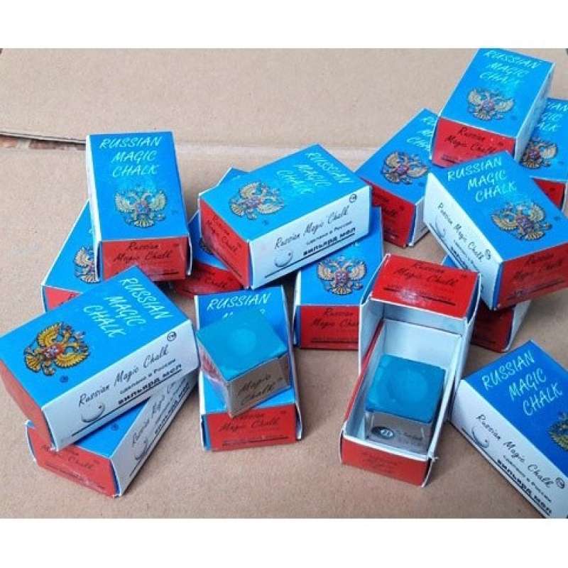 Jual Russian Magic Chalk Billiard Biliar Snooker Bukan Kamui Agb10369 ...
