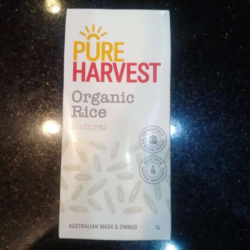 Promo Pure Harvest Organic Rice Milk Unsweetened 1l Susu Beras ...
