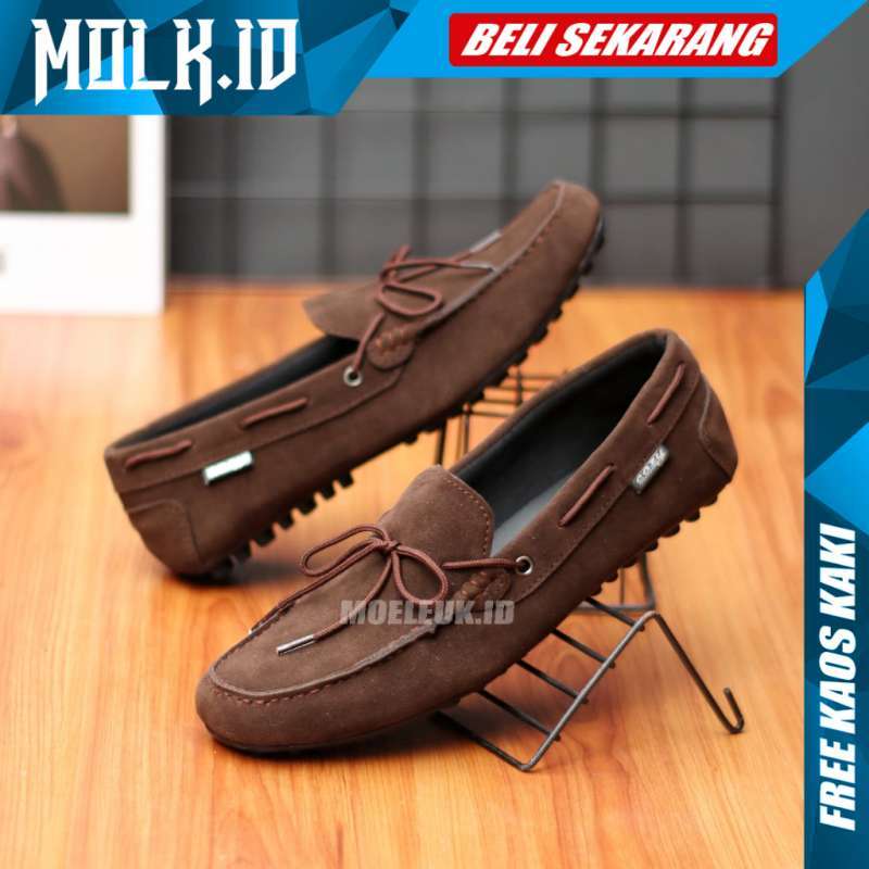 Promo Wolf Sepatu Slop Pria Original Simple Ringan Trendy Kekinian Slip ...
