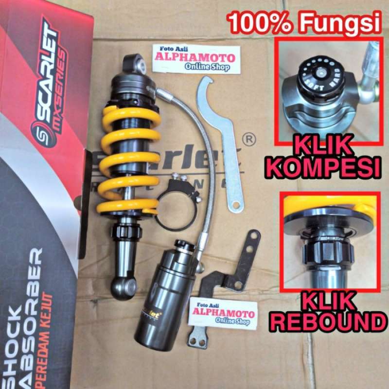 Promo Monoshock Tabung Pisah Scarlet Satria F150 Fu Fi Mono Shock F 150 ...