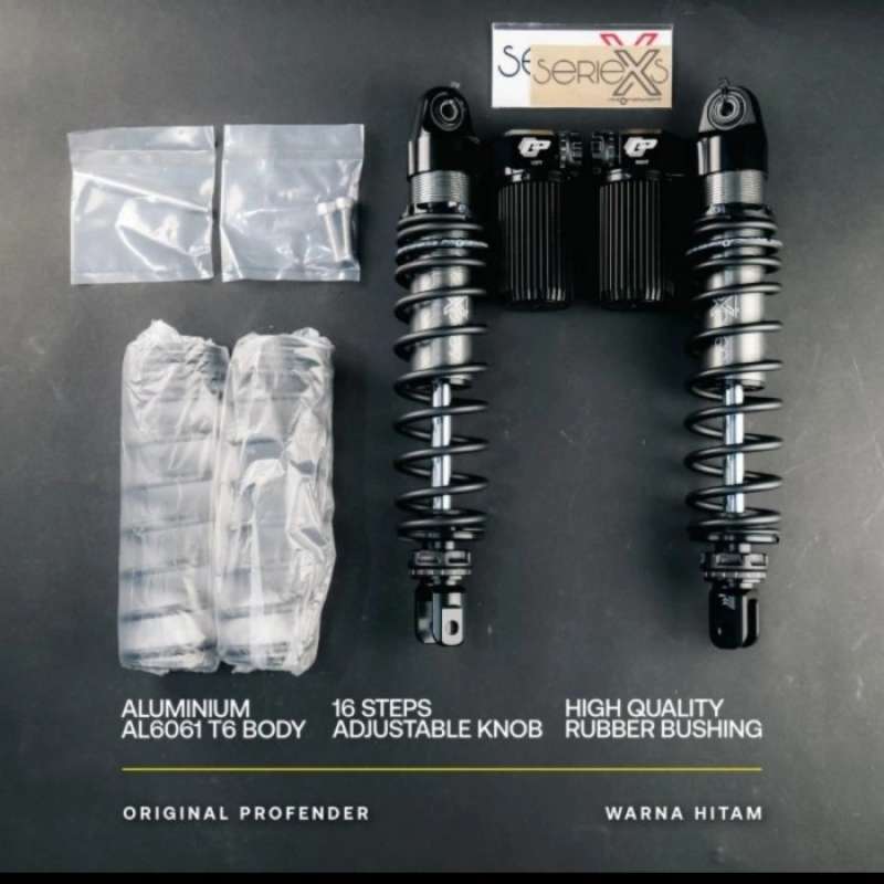 Promo Shockbreaker Shock Yamaha Xmax 250 Profender X Series - Hitam ...