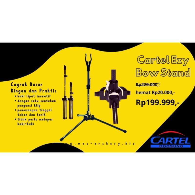 Jual Cartel Ezy Bowstand - Bow Stand Cagrak Busur Standar Panahan Murah ...
