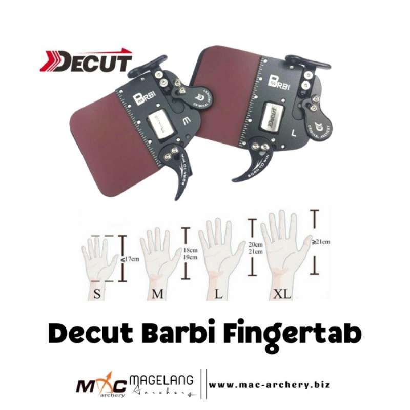 Jual Decut Barbi Barebow Fingertab Finger Tab Berkualitas Busur Panahan ...