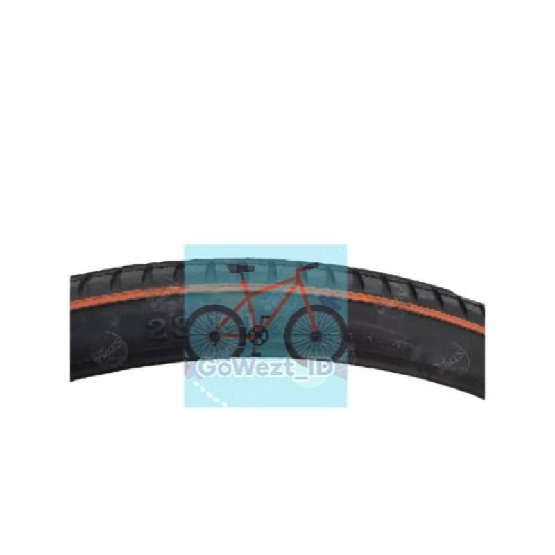 Jual Ban Luar Sepeda Ukuran 28 X 1 1/2 Swallow Hitam List Orange Becak Unto Di Seller Tombstone ...