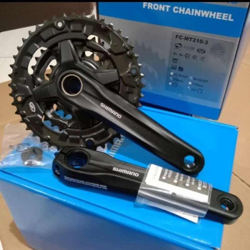 Jual Gir/crankset/crank Set Shimano Altus Mt210 Hollowtech 2/ht2 44-32-22t Di Seller Tombstone ...