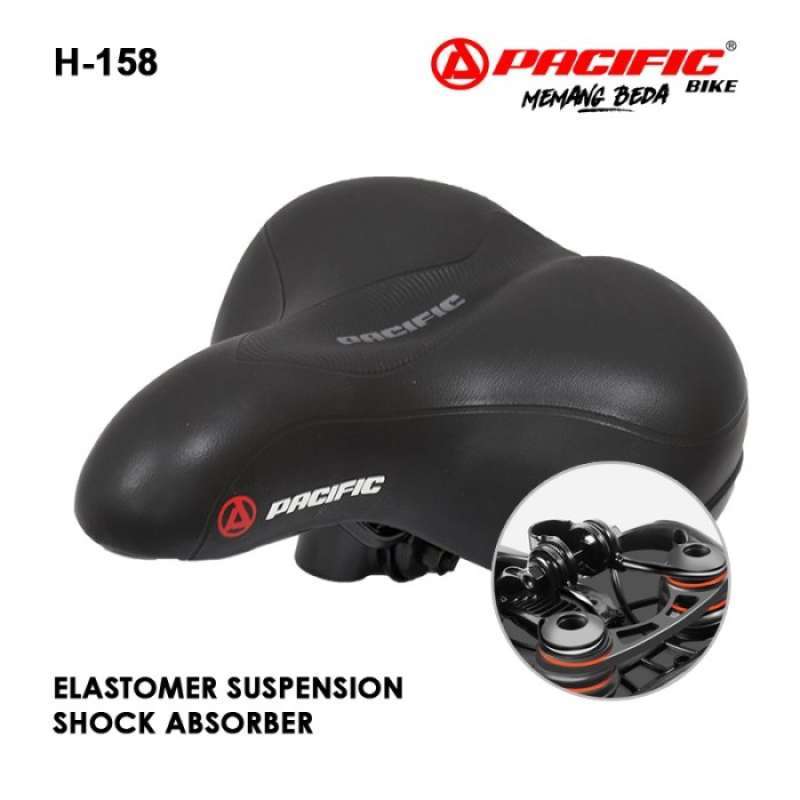 Jual Jok Sepeda Sadel Per Empuk Lebar Ctb, Bmx, Mtb, Folding Bike ...