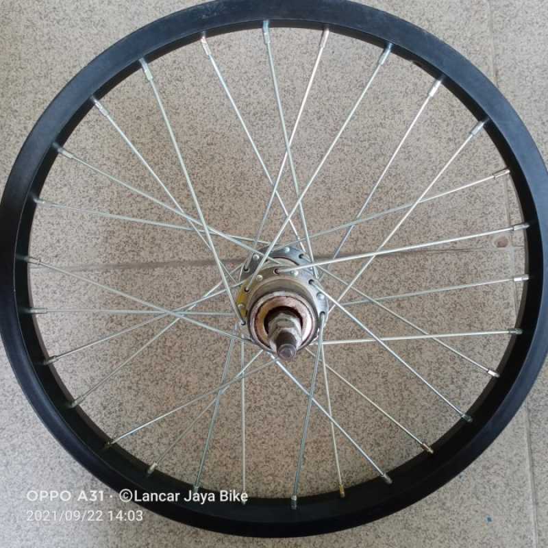Jual Rims Set Velg Sepeda 16 Inch Lengkap Ada Bos Dan Ruji Tinggal ...
