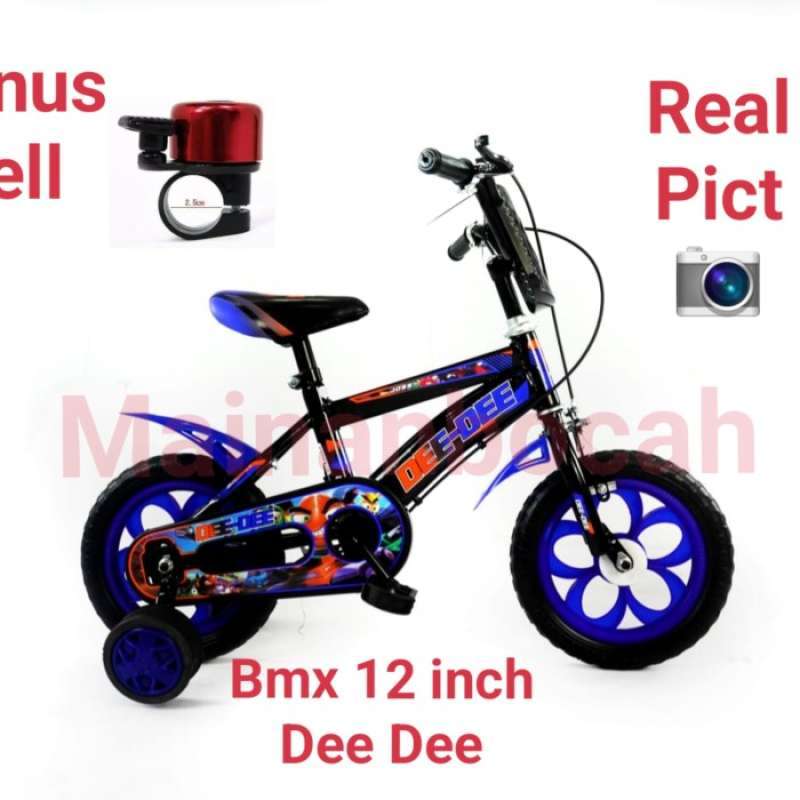 Jual Sepeda Anak Bmx Dee Dee 12 Inch Sepeda Bmx 12 Dee Dee Ban Eva/busa - Hitam Tosca Di Seller ...