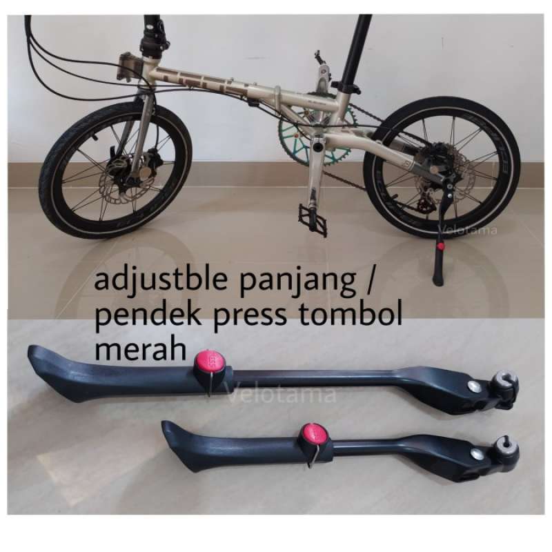 Jual Standar Sepeda Lipat Quick Release Kickstand 16 Inch Fnhon Gust ...