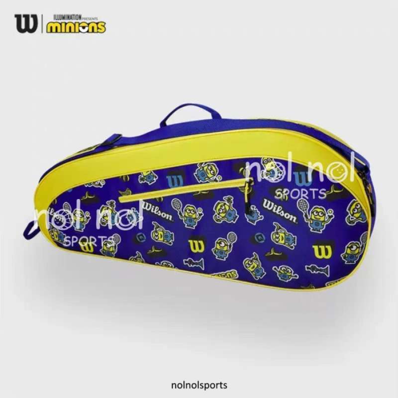 Jual Nns Wilson Minions Minion Tennis Racket Bag Tas Raket Panjang ...