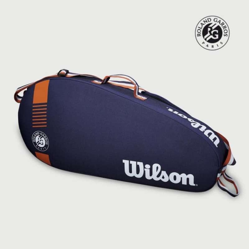 Jual Tas Tenis Tennis Roland Garros Blue Navy Clay Team 3 Bag Pack Ori ...