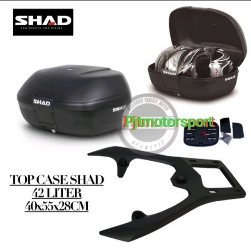 Jual Box Shad Motor Vario 125 Vario 150 Paketan Bracket + Box Shad ...