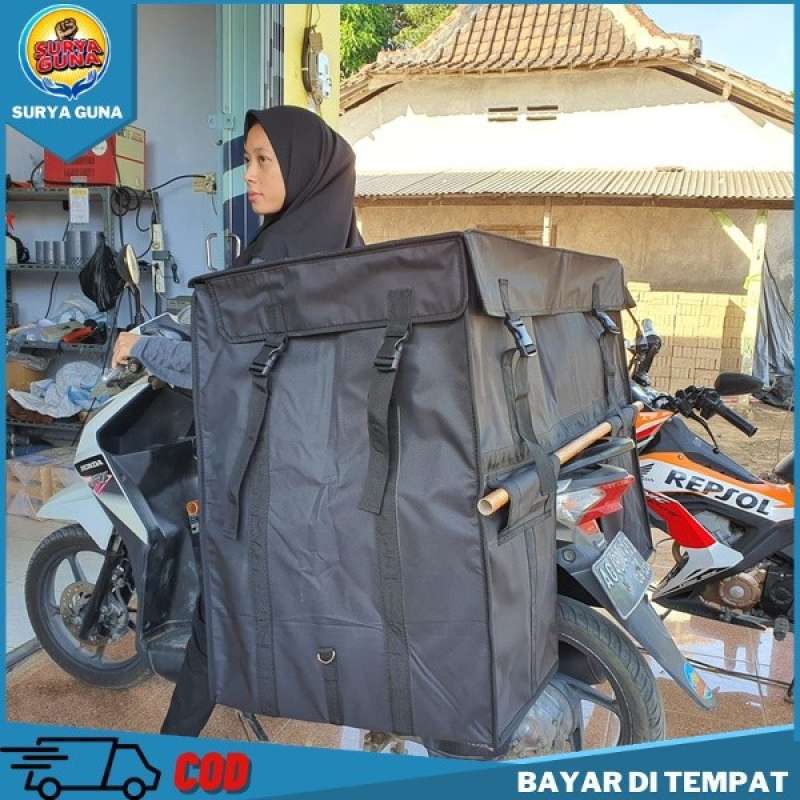 Jual Tas Kurir Motor Tas Obrok Kanvas Tingkat Super Jumbo Di Seller ...
