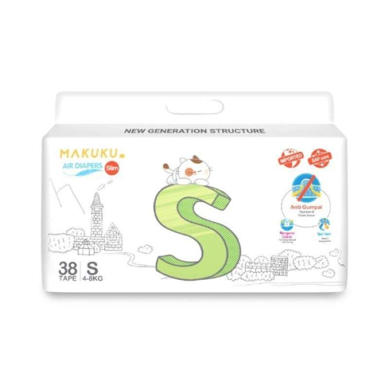 Jual Makuku Air Sap Diapers Pants Slim M32 L34 Xl32 Xxl28 - S38 Di ...