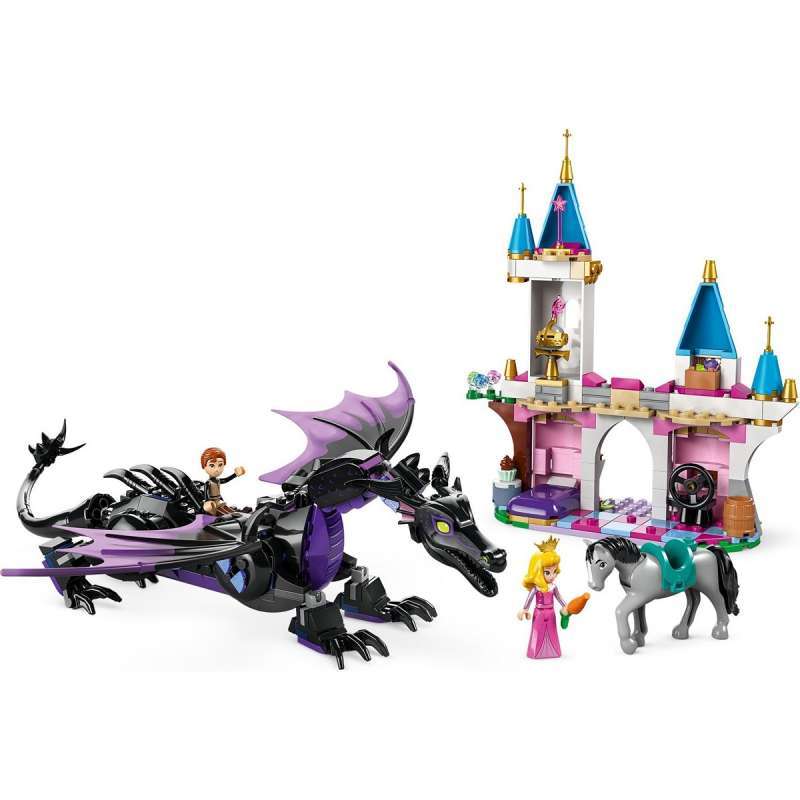 Jual Lego Disney 43240 Maleficent Dragon Form And Aurora Castle Di ...