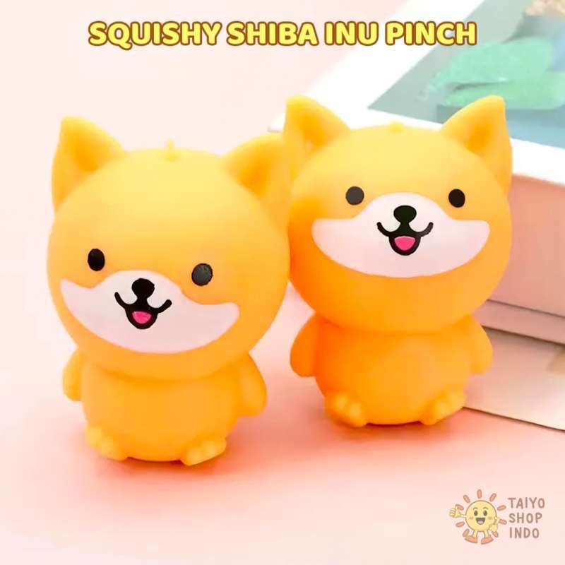 Promo Mainan Anak Squishy Shiba Inu Rabbit Duck Decompression Pinch Dog ...