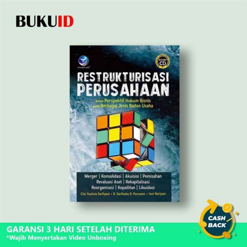 Promo Buku Restrukturisasi Perusahaan Dalam Perspektif Hukum Bisnis ...