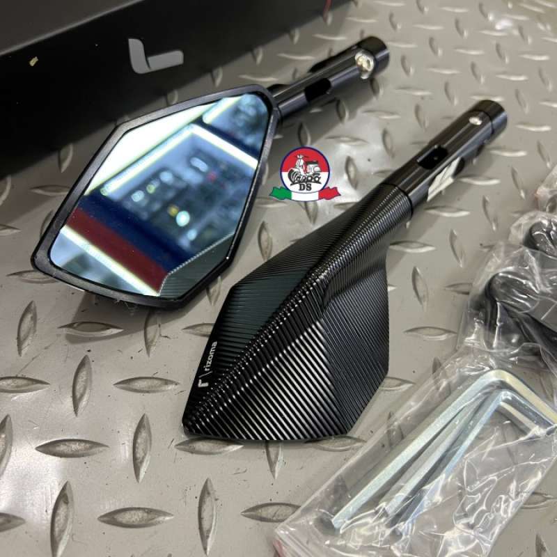 Promo Baru Spion Rizoma Tomok V2 Black Cnc Universal Vespa Sprint ...