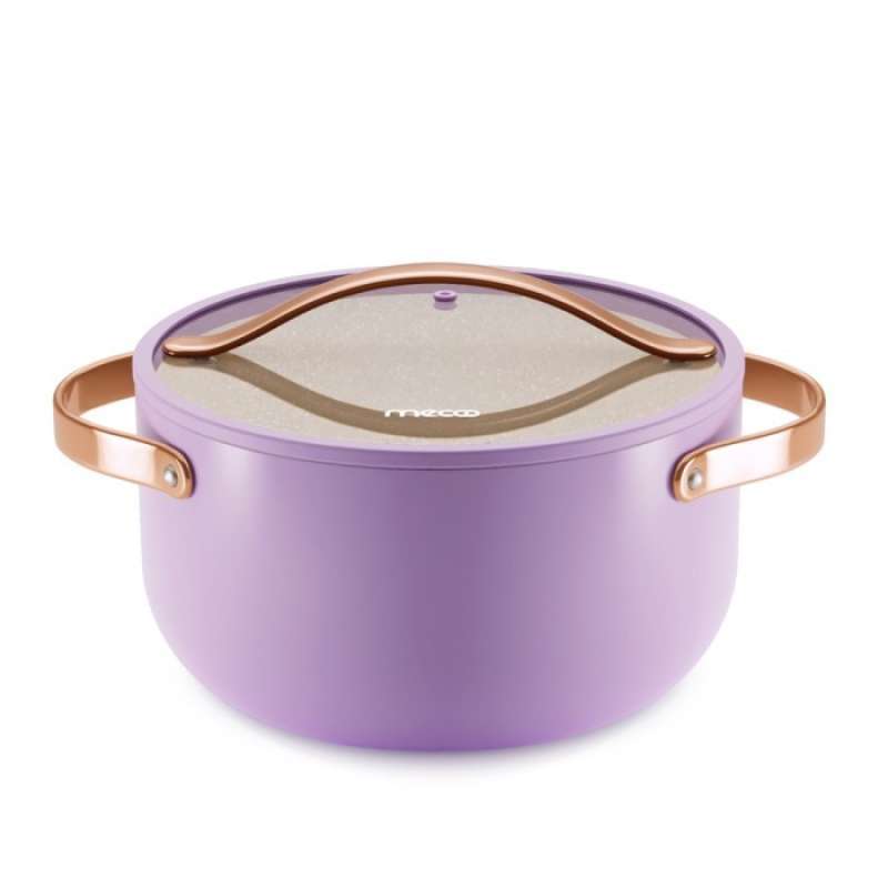 Promo Mec Most Aesthetic Premium Non-stick Soup Pot 24cm With Lid Baru ...