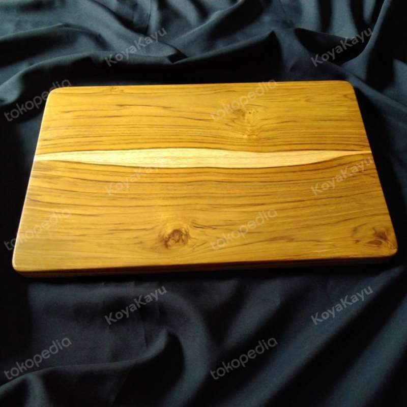 Jual Talenan Kayu Jati Asli Tebal 35x22x2,5 Cm Di Seller Belanja-id ...