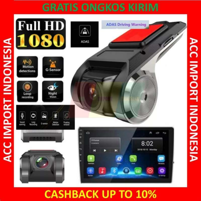 Jual Car Camera Kamera Mobil Depan Adas Dvr Dashcam Navigasi G-sensor ...