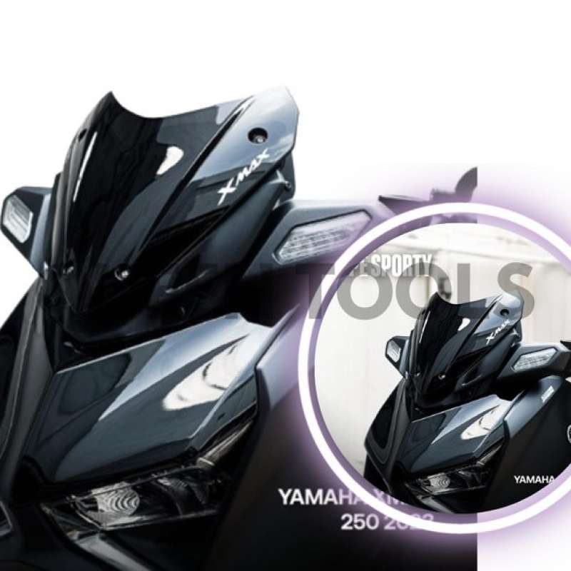 Jual Windshield Visor Yamaha Xmax Connected 2023 Nemo Model Eropa ...