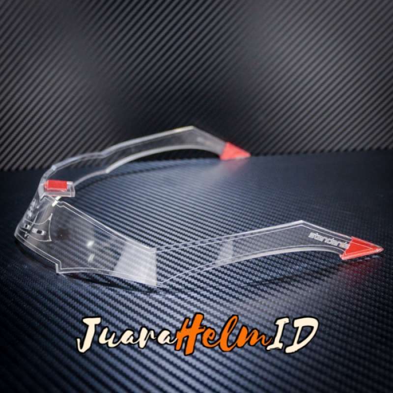 Jual Spoiler Helm Rsv Sv300 / Akrilik / Sv 300 Sv-300 - Clear Di Seller ...