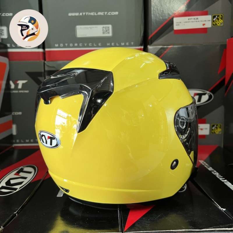 Jual Helm Half Face Anak Anak Kyt Venom Open Junior Polos Solid ...