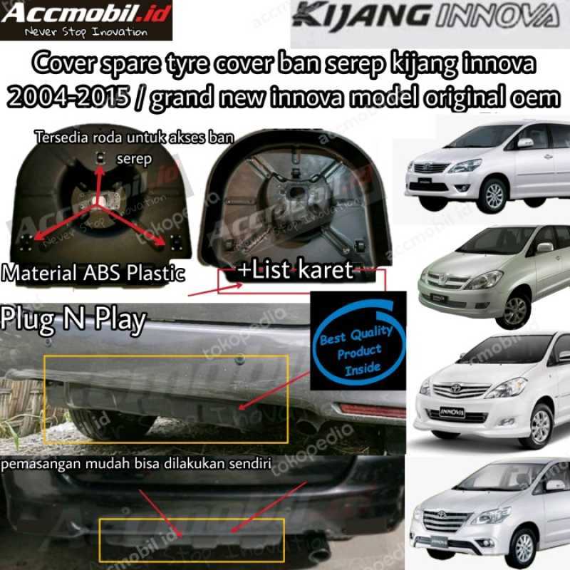 Jual Cover Ban Serep Kijang Innova Lama 2004-2015 / Grand New Kijang ...
