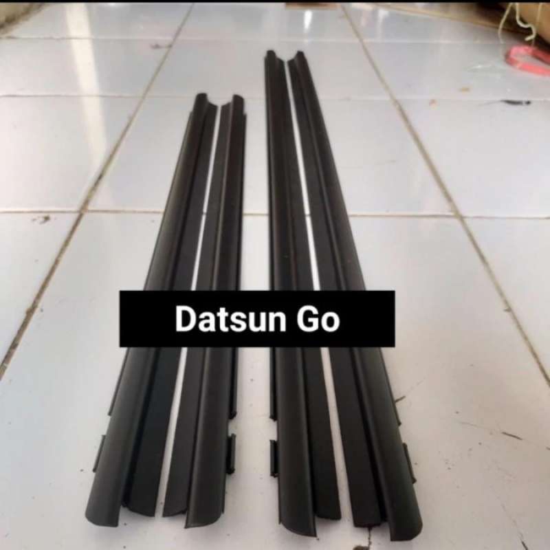 Jual Karet Pelipit Kaca Luar Water Strip Kaca Luar Datsun Go Original ...