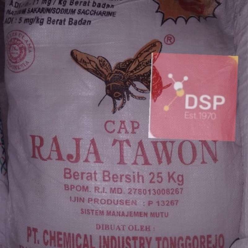 Promo Pemanis Makanan Natrium Siklamat & Sakarin Cap Raja Tawon Super B ...
