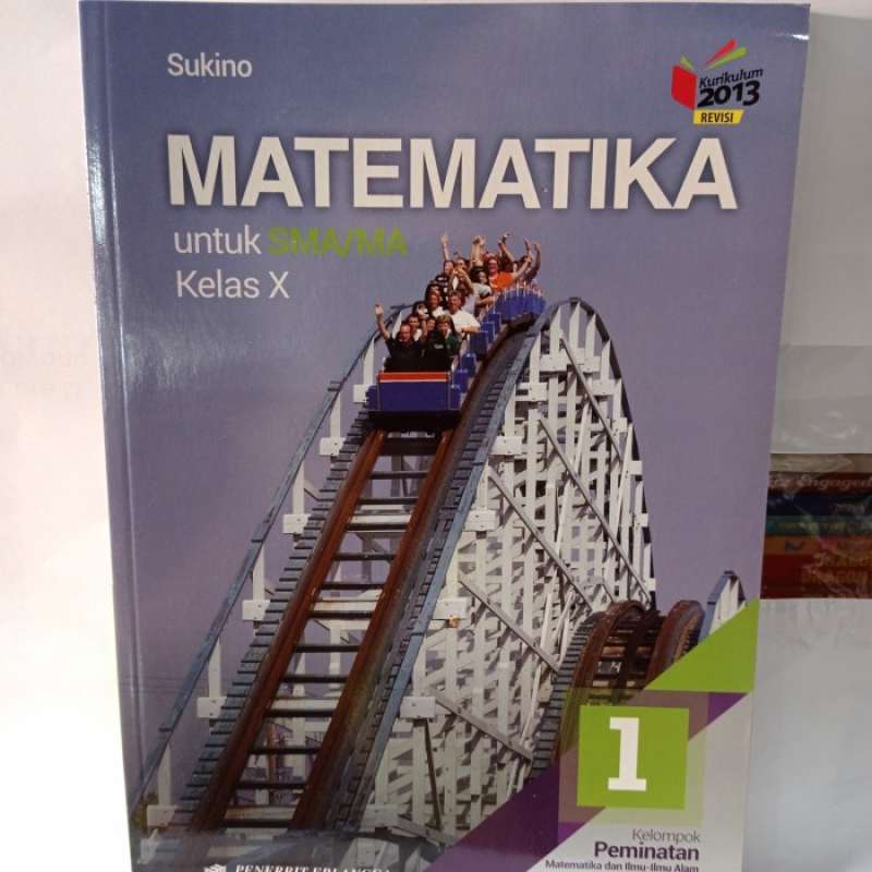 Promo Matematika Peminatan Sukino Sma Kelas X Erlangga Revisi Diskon 23% Di Seller Sumijayeti ...