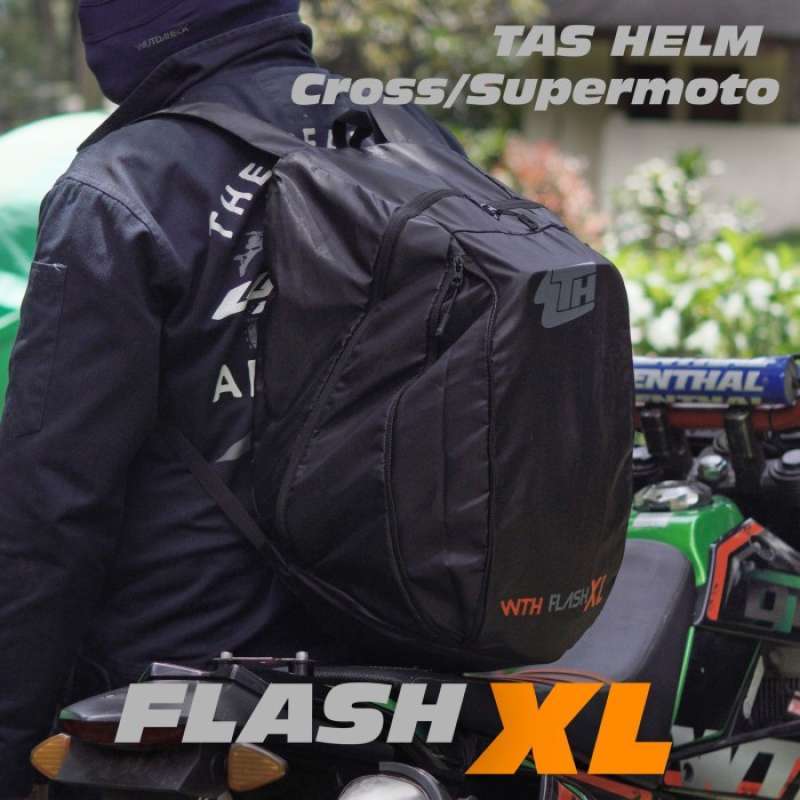 Jual Tas Helm 'flash Xl' Muat Helm Cross/supermoto, Foldable ...