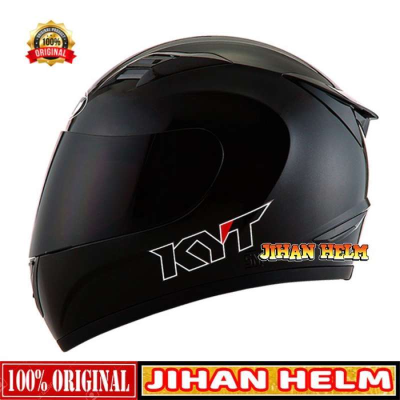 Jual Helm / Helm Kyt / Helm Kyt Full Face R10 Black Doff Original ...
