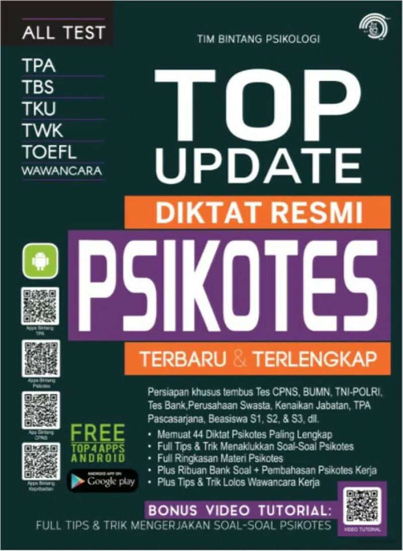 Promo Top Update Diktat Resmi Psikotes Diskon 23% Di Seller Sumijayeti ...