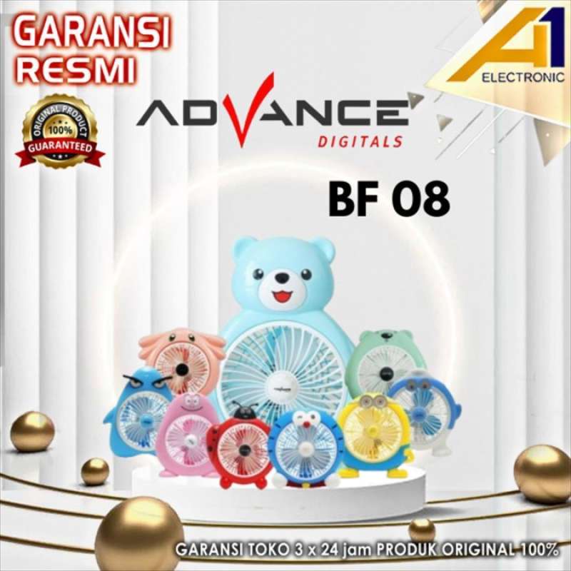 Jual Kipas Angin Karakter Advance Bf-08 / Bf08 Garansi Resmi - Bf 08d Di Seller A1 Electronic ...