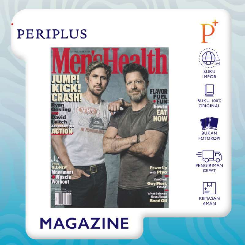 Promo Majalah Import - Mens Health Magazine Us Edisi Terbaru Diskon 23% ...