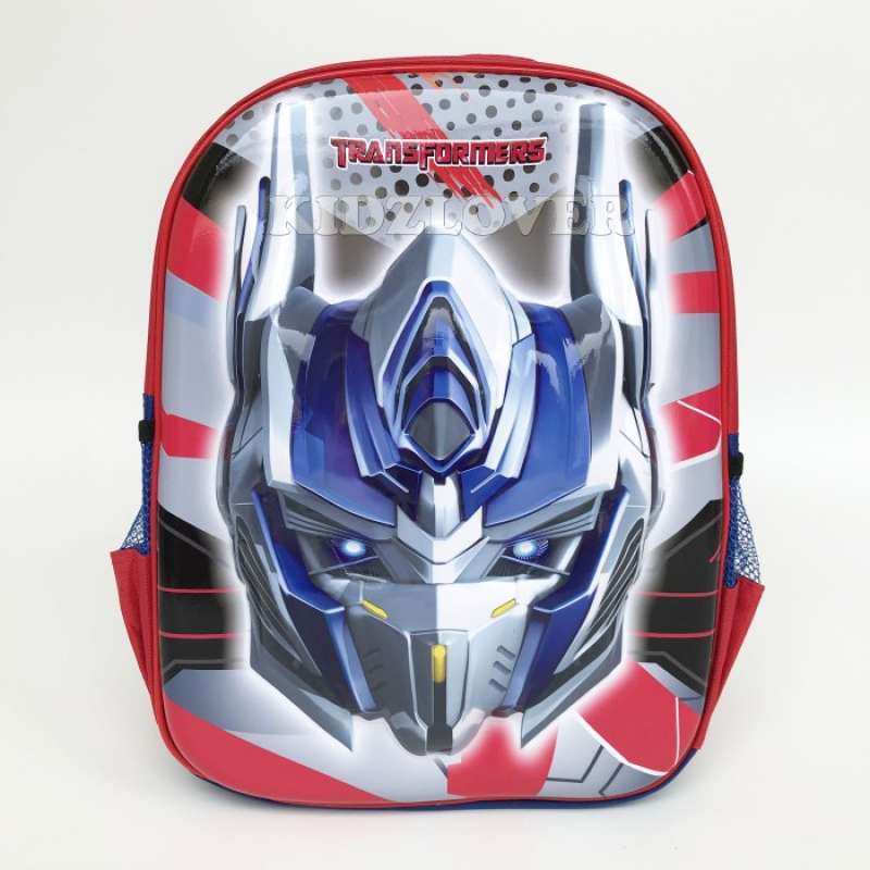 Promo Tas 3d Ransel Anak Sekolah Tk Sd Karakter Transformer Optimus ...