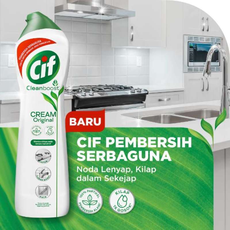 Promo Smg/jog/solo - Cif Cream Pembersih Serbaguna Original Botol [660 ...