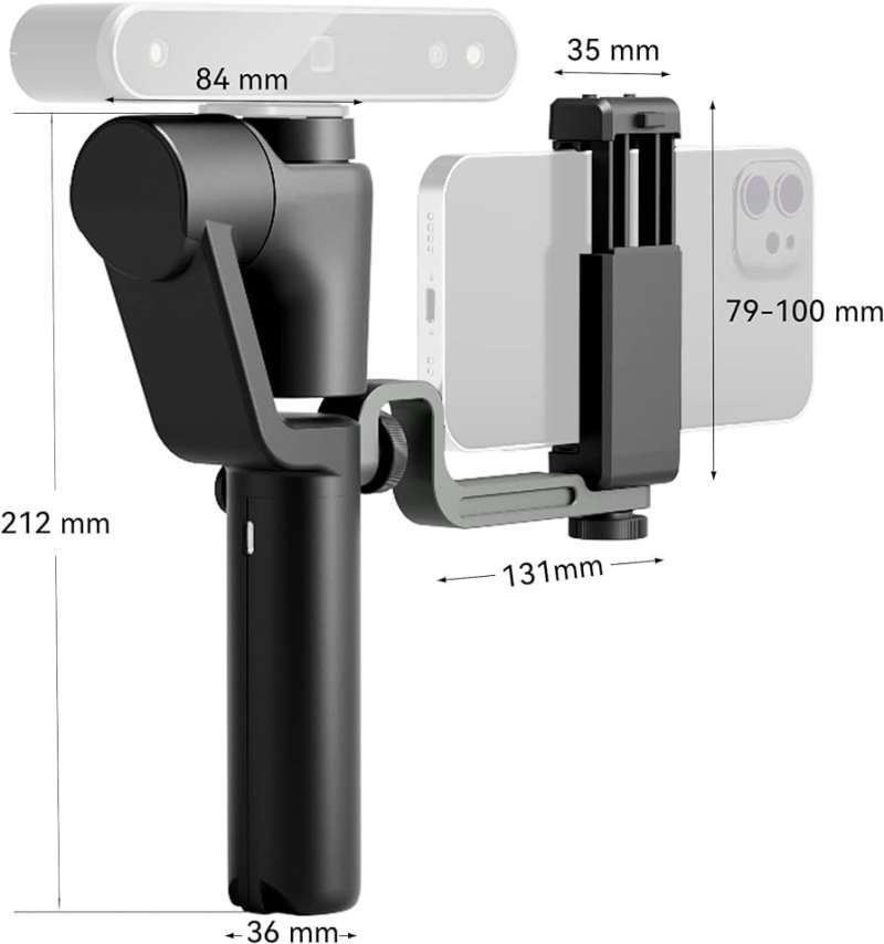 Jual Original Revopoint Handheld Stabilizer For Pop Mini Range Series ...