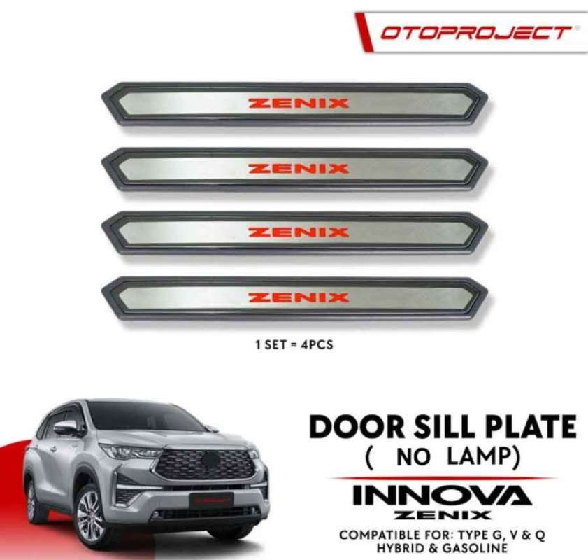 Jual Sill Plate Pintu Innova Zenix Door Sillplate Cover Pintu ...