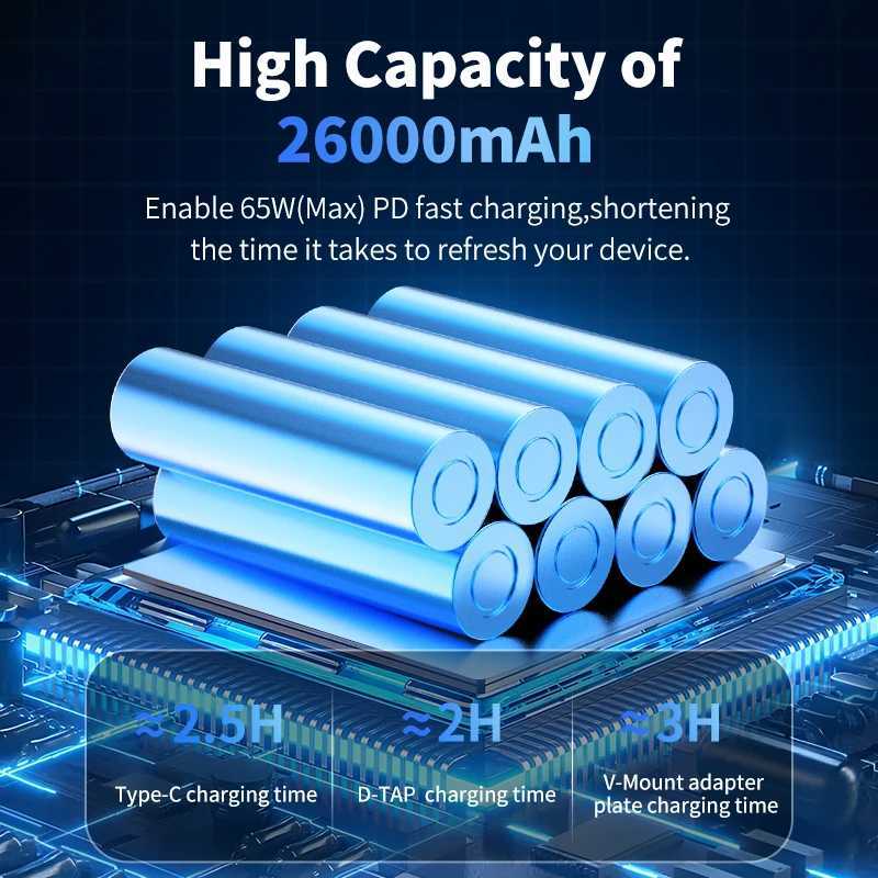 Promo Jpc Kemang Ulanzi Bp-vl99 26000mah Lithium-ion V-mount Battery ...