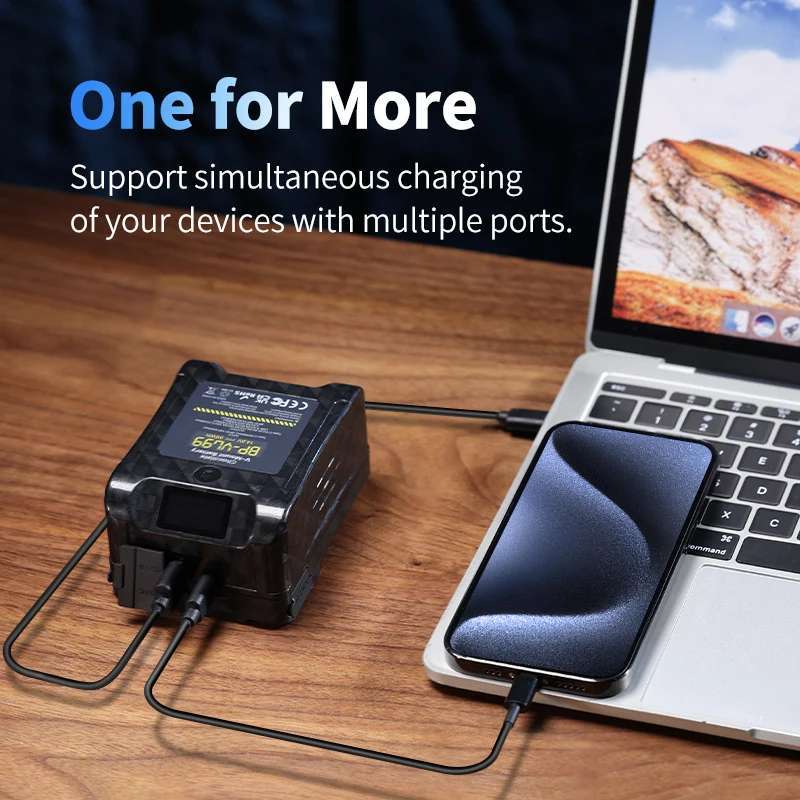 Promo Jpc Kemang Ulanzi Bp-vl99 26000mah Lithium-ion V-mount Battery ...