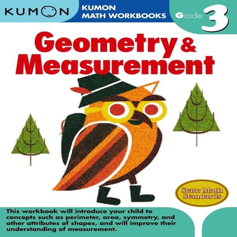Promo Buku Anak - Kumon - Grade 3 Geometry & Measurement Diskon 23% Di ...
