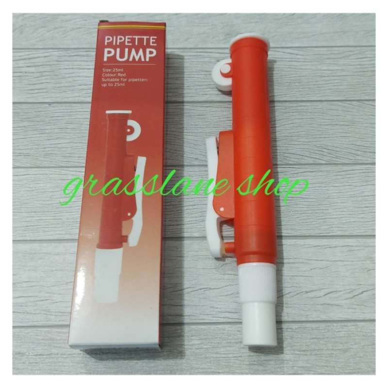Promo Levo E Pipette Pump Filler 25 Ml Red 7013300003 Dlab Diskon 23% Di Seller Leomord Store ...