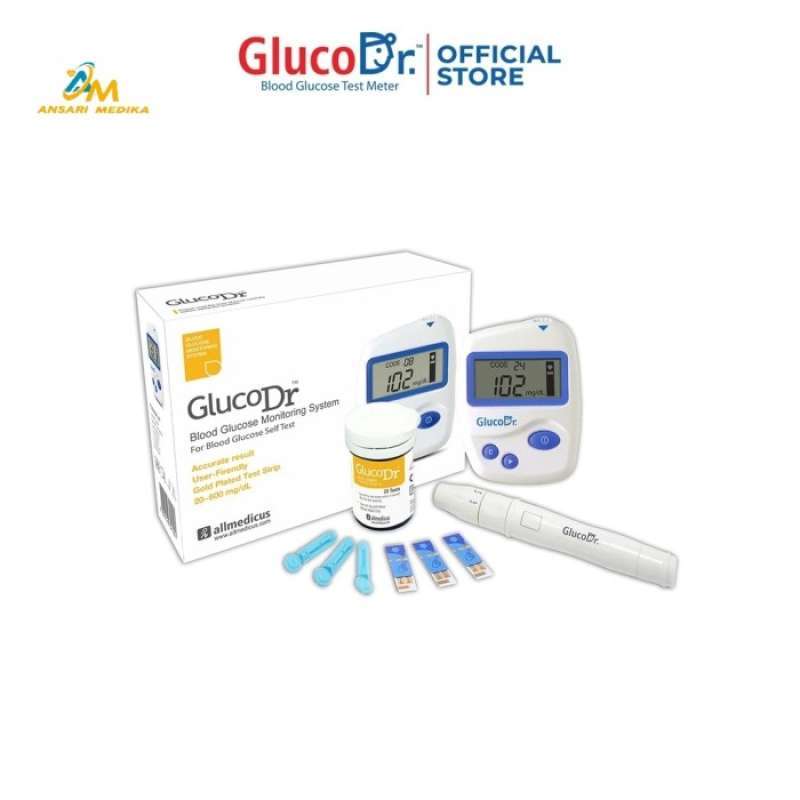 Promo Alat Gluco Dr Bio Sensor Gluco Dr Bio Sensor Diskon 23% Di Seller ...