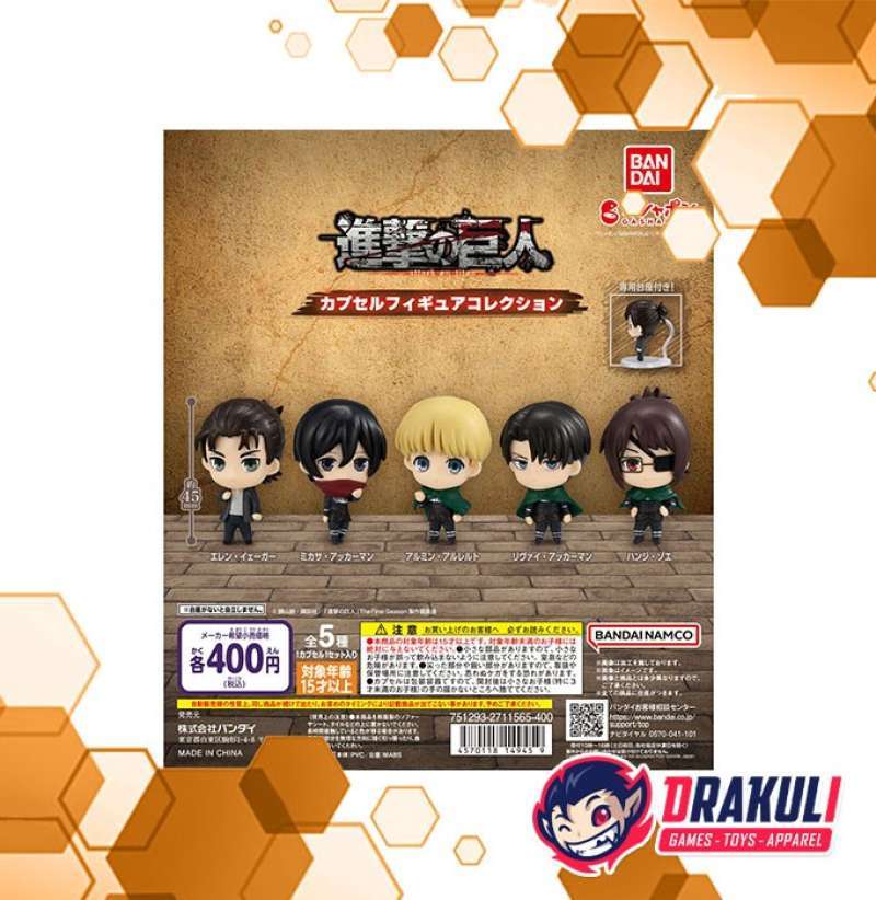 Jual Gacha Gashapon Attack On Titan Final Season Capsule Figure ...