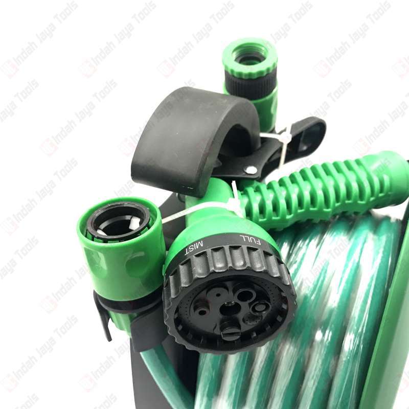 Jual Orange Semprotan Air Taman + Selang 10 Meter - Hose Reel Mini Set ...