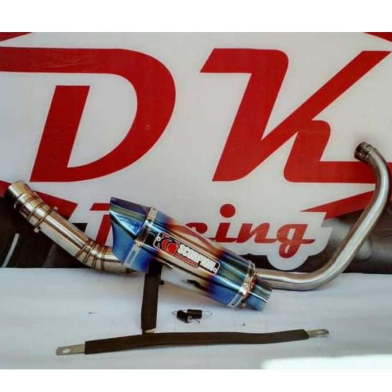 Promo Knalpot Sonic Jupiter Mx 135 King Supra Gtr Scorpions Rainbow ...